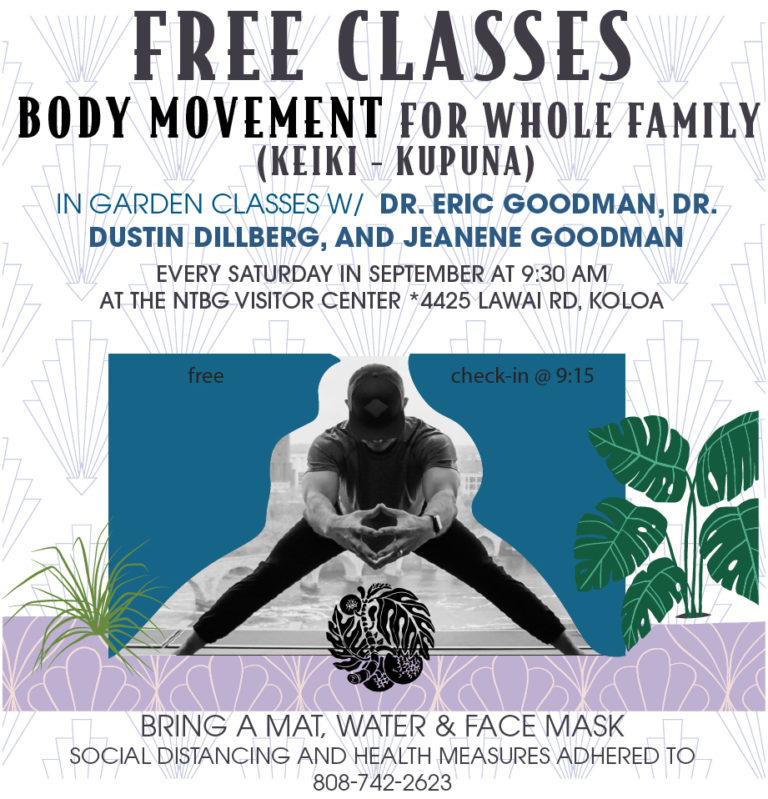 Free Body Movement Classes Every Saturday in September! - NTBG